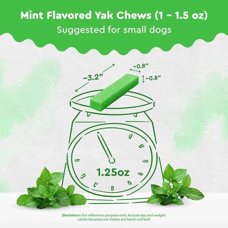 Freshen Up Your Dog's Day with Mint Yak Chews: Healthy and Refreshing ...