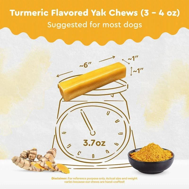 Nourish Your Dog's Wellness with Turmeric Yak Chews: Wholesome and ...