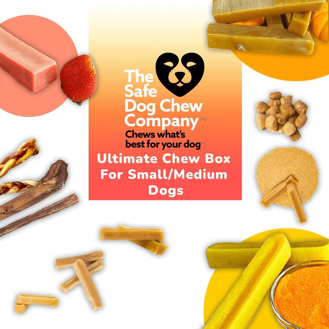 Ultimate Chew Box for Small/Medium Dogs – The Safe Dog Chew Company